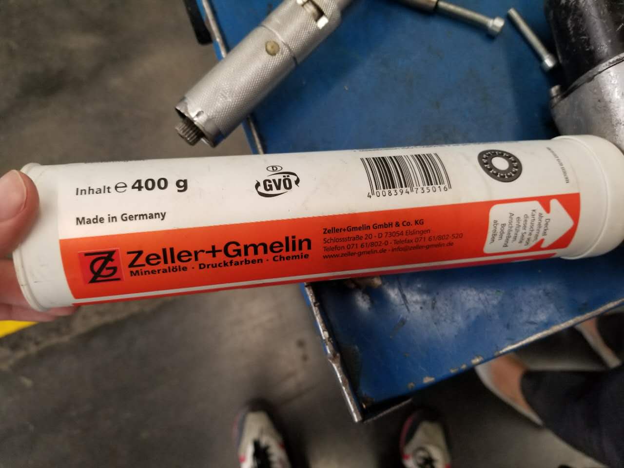 DIVINOL LITHOGREASE 7500-ZELLER+GMELIN-朗诚工业技术